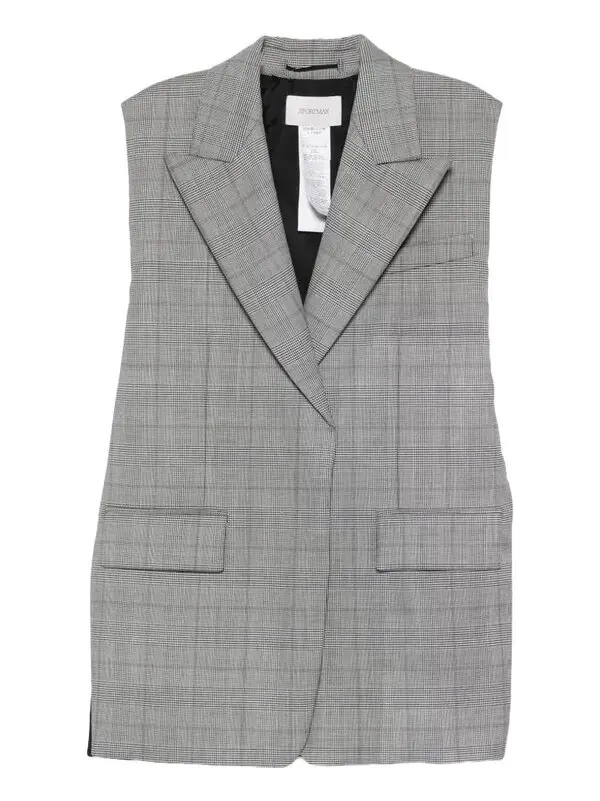 Sportmax Abete Gilet - Grey