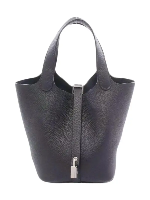 Hermès Pm Picotin Lock Tote Bag - Grey