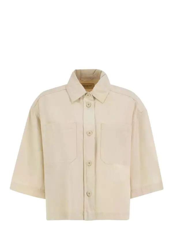 Max Mara Terra Short-sleeved Shirt - Neutrals