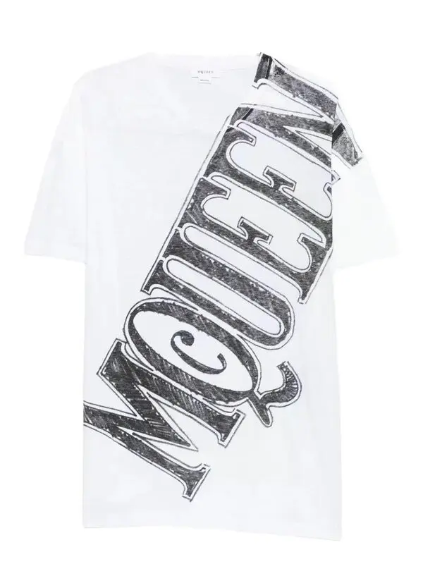 Alexander McQueen Logo-print T-shirt - White