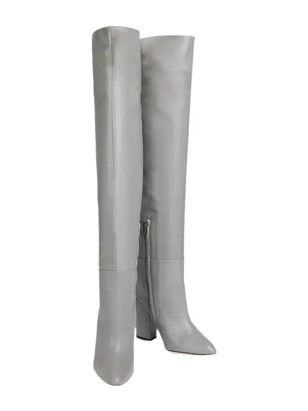 SERGIO ROSSI Scarlett Over-the-knee Boots - Grey