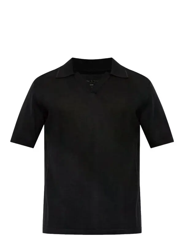 Rag & Bone Conrad Short-sleeve T-shirt - Black