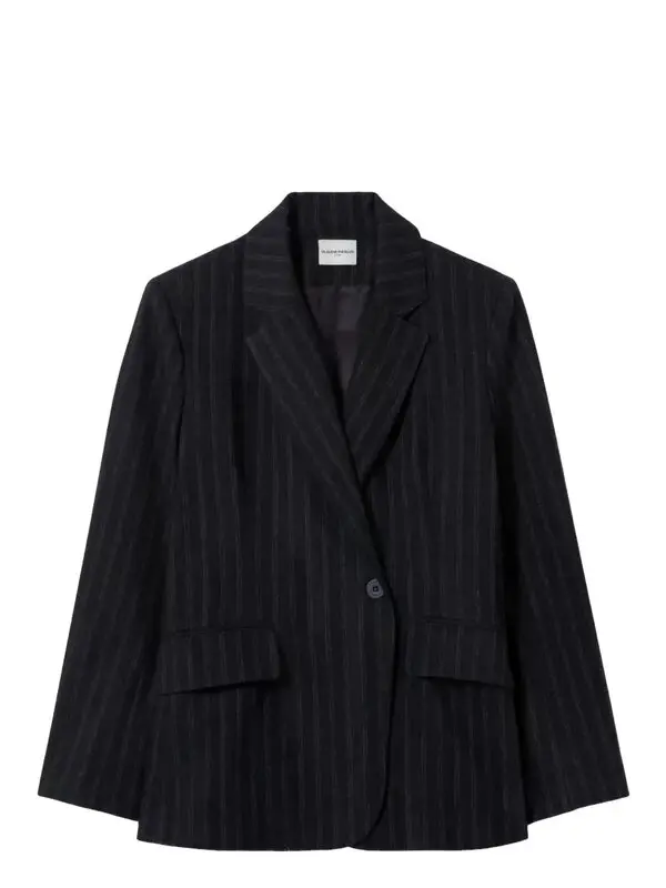 Claudie Pierlot Pinstripe Blazer - Blue