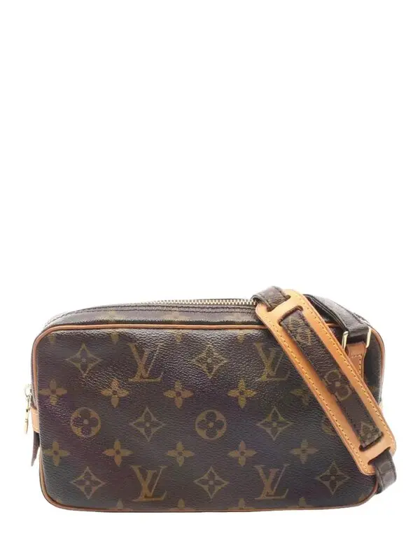 LOUIS VUITTON Monogram Marly Bandouliere Shoulder Bag - Brown