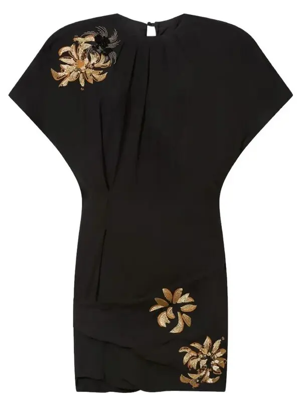 Isabel Marant Étoile Sakia Dress With Embellished Detailing - Black