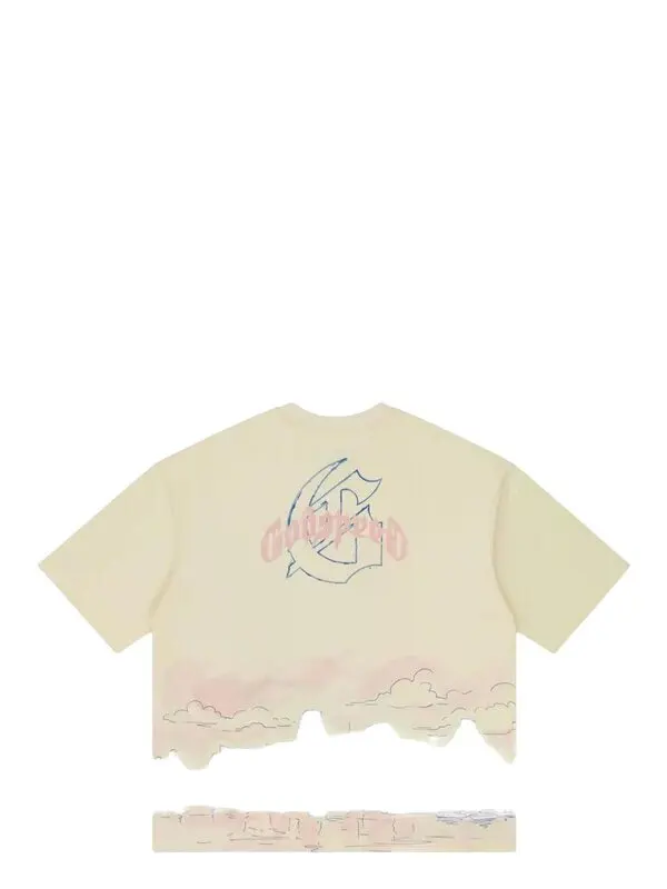 GODSPEED Miami Skyline Graphic-print T-shirt - Neutrals