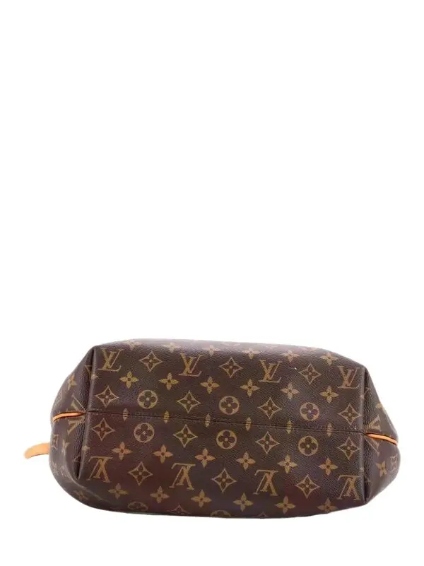 LOUIS VUITTON Monogram Canvas Turenne Mm Satchel - Brown