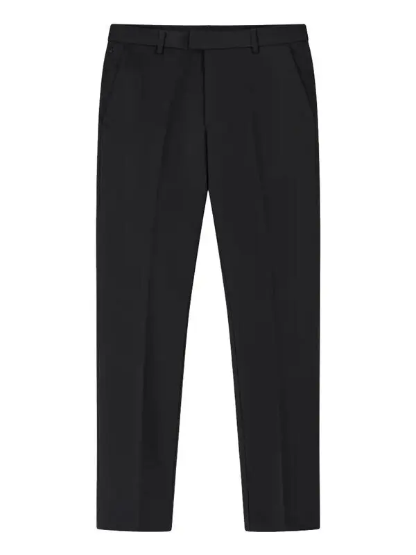 Boggi Milano B Tech Technical Fabric Trousers - Black