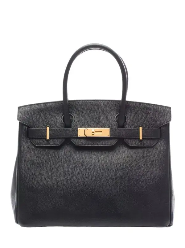 Hermès 2010s Birkin 30 Epsom Tote Bag - Black