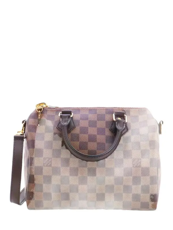 LOUIS VUITTON Speedy Bandouliere Satchel - Brown