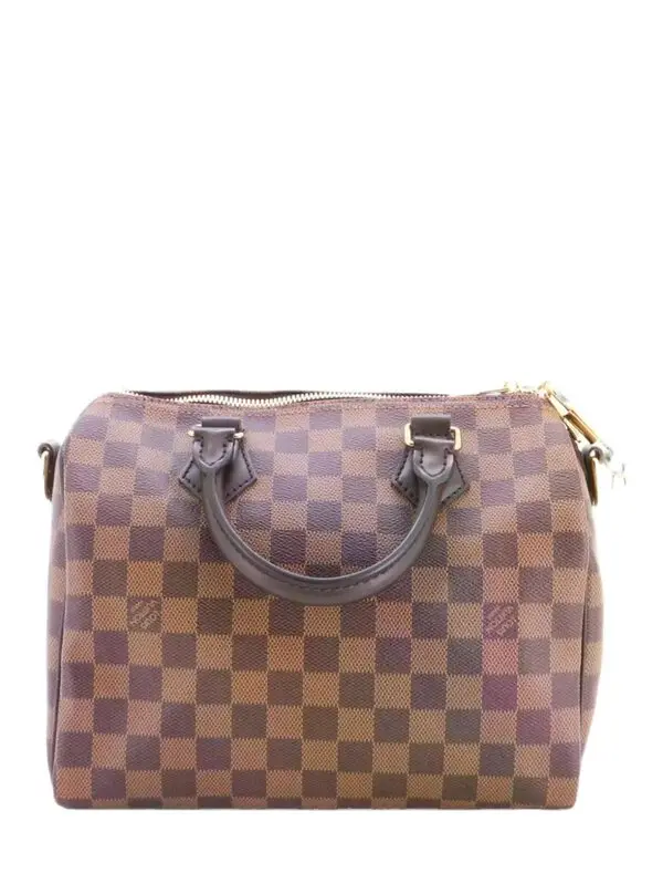 LOUIS VUITTON Speedy Bandouliere Satchel - Brown