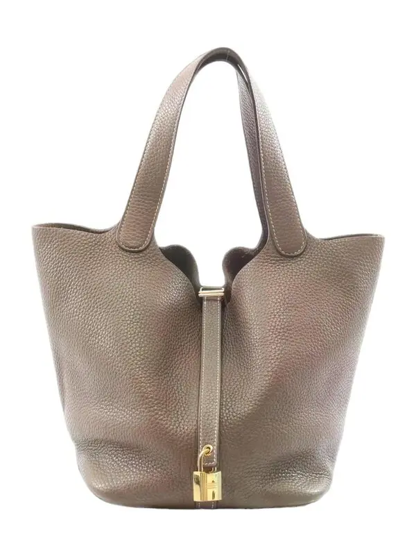 Hermès 2000s Mm Picotin Lock Tote Bag - Brown
