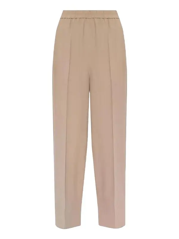 Fabiana Filippi Cady Elasticated-waistband Trousers - Neutrals