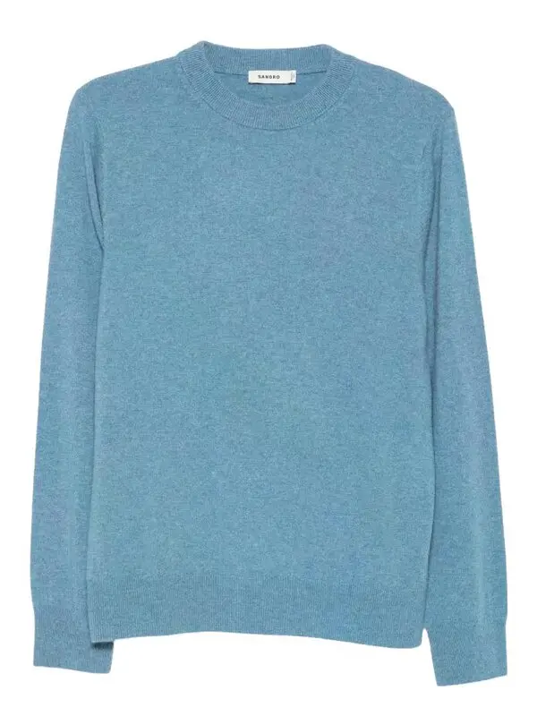 Sandro Cashmere Sweater - Blue