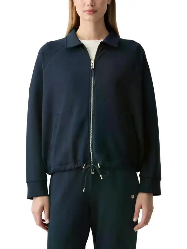 JOOP! Drawstring Hem Raglan Sleeve Jacket - Blue