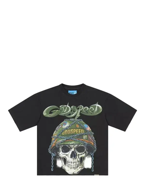 GODSPEED Graphic-print T-shirt - Black