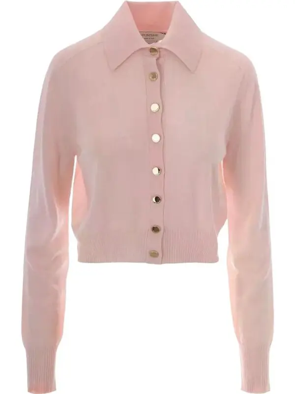 Sportmax Virgin Wool Cardigan - Pink