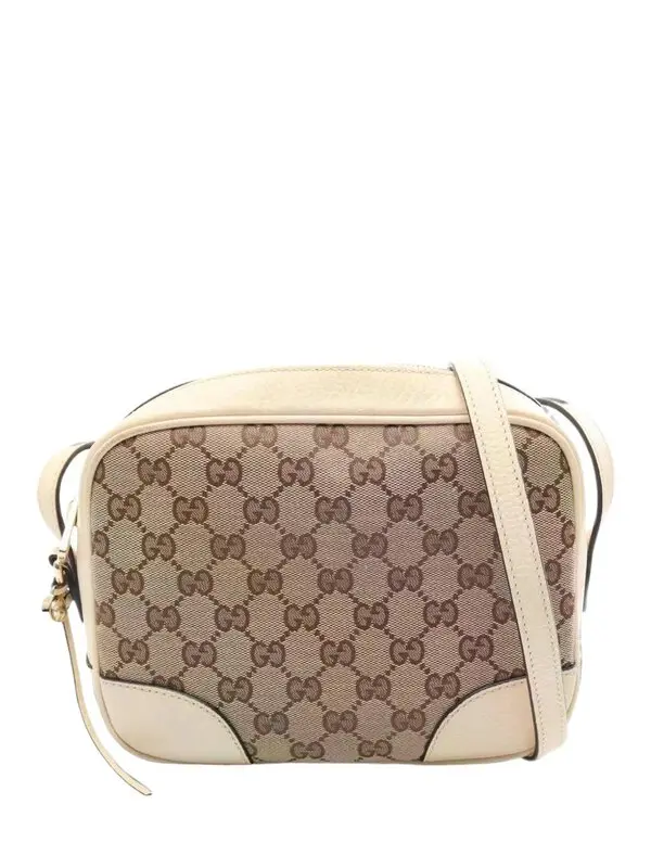Gucci Gg Canvas Crossbody Bag - Neutrals