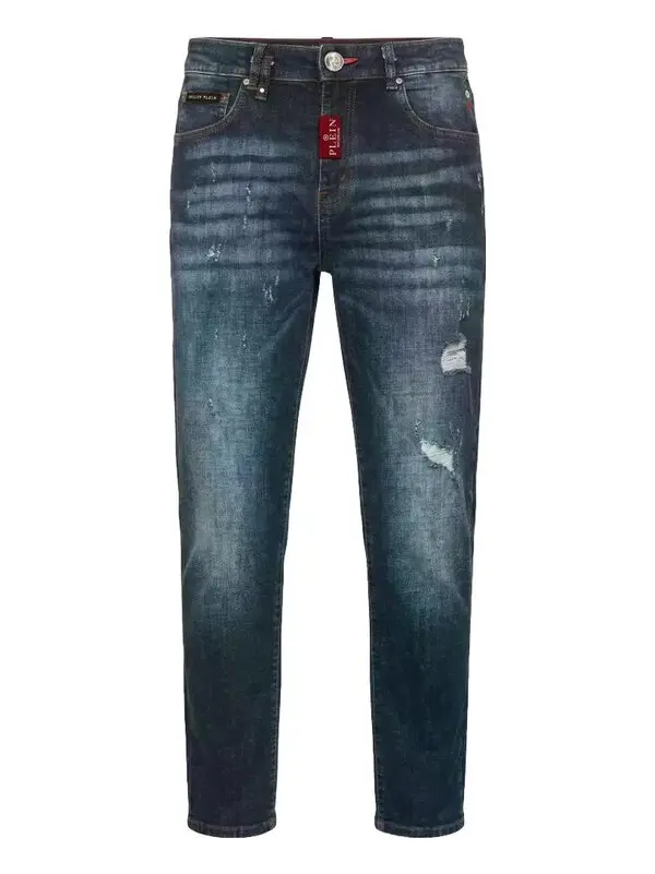 Philipp Plein Tapered-fit Jeans - Blue