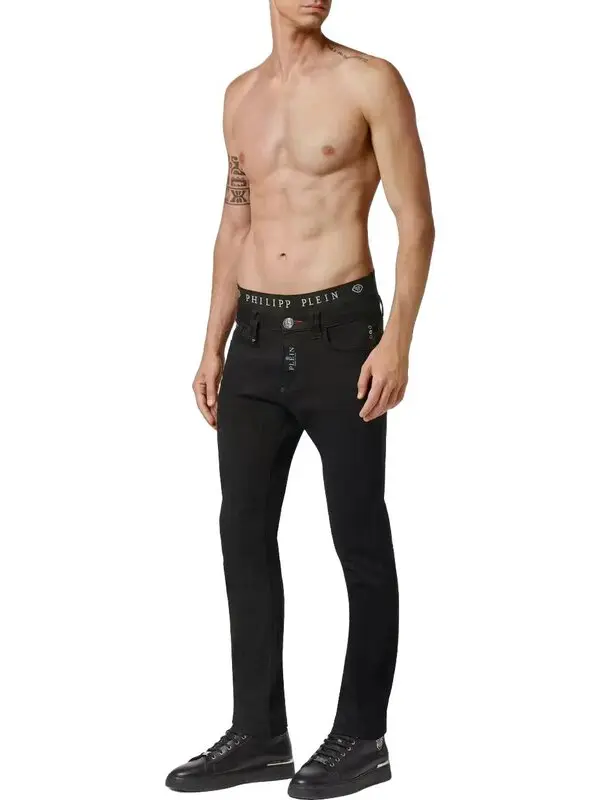 Philipp Plein Slim Fit Jeans - Black