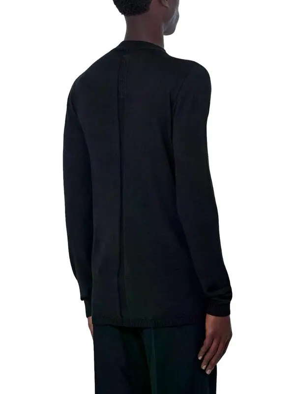 Rick Owens Level Lupetto Long-sleeve Sweater - Black