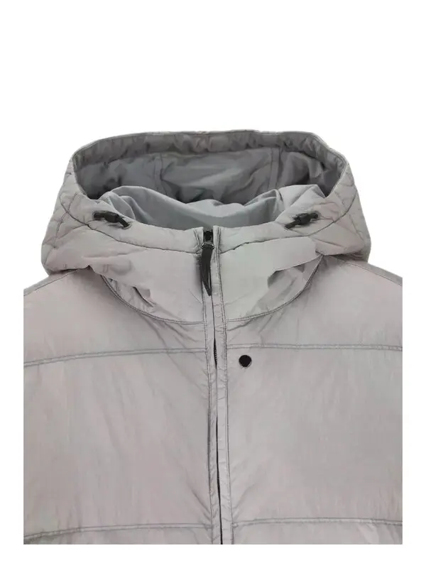 Stone Island Crinkle Reps Ny Padded Jacket - Grey