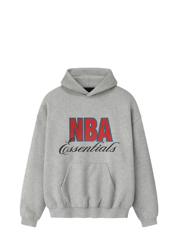 Fear Of God Nba Essentials" Hoodie - Grey