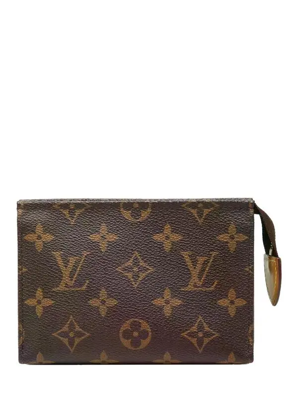 LOUIS VUITTON Monogram Canvas Toiletry Pouch 15 - Brown