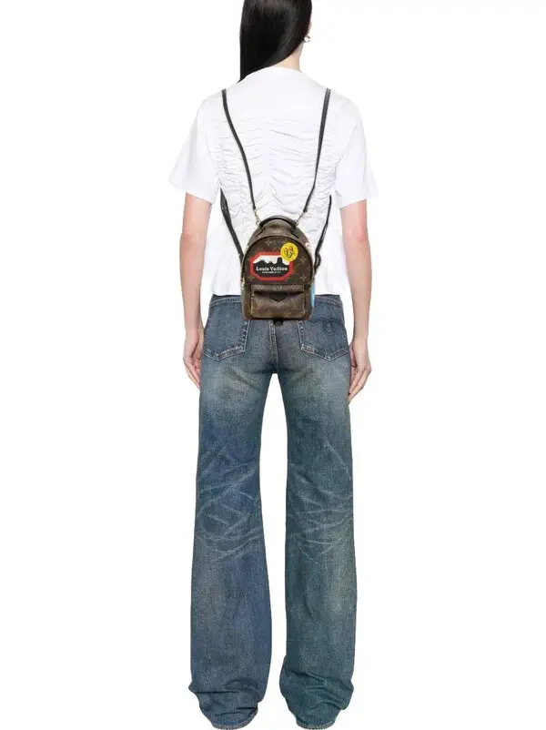 LOUIS VUITTON Mini Palm Springs Backpack - Brown