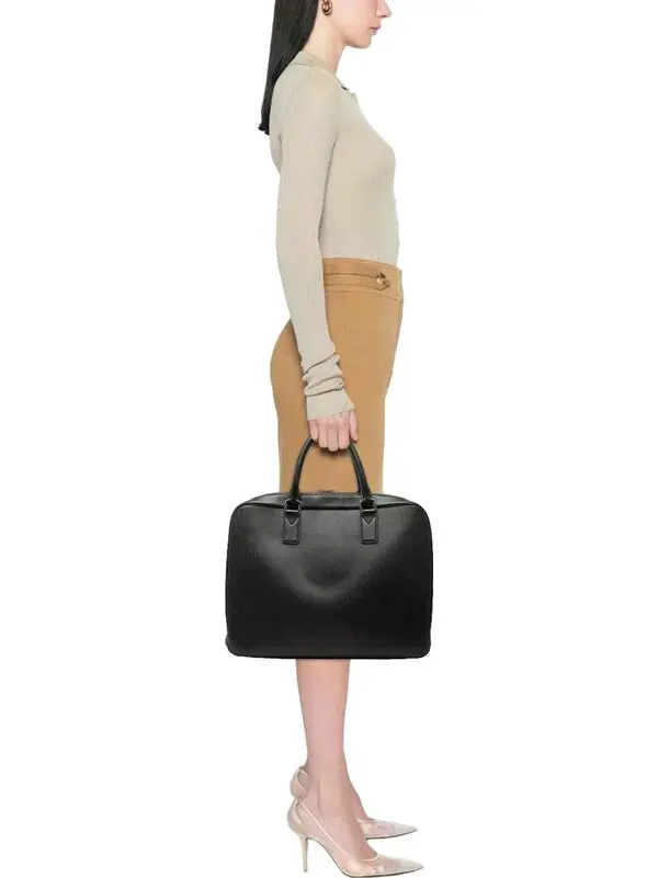 LOUIS VUITTON Taiga Leather Neo Igor Briefcase - Black