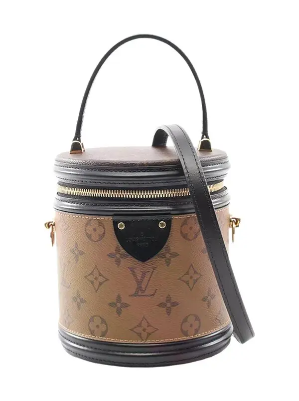 LOUIS VUITTON Monogram Reverse Cannes Vanity Bag - Brown