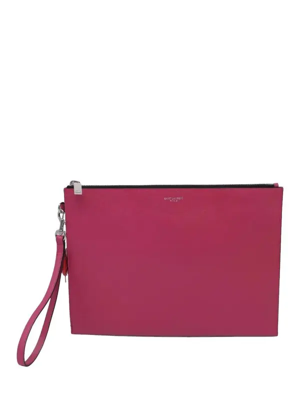 Saint Laurent Leather Tablet Holder - Pink