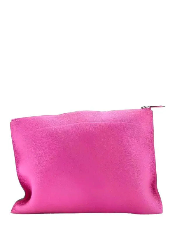 Hermès Bazar Togo Large Pouch - Pink