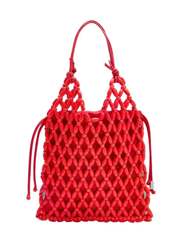 Staud Karla Tote Bag - Red