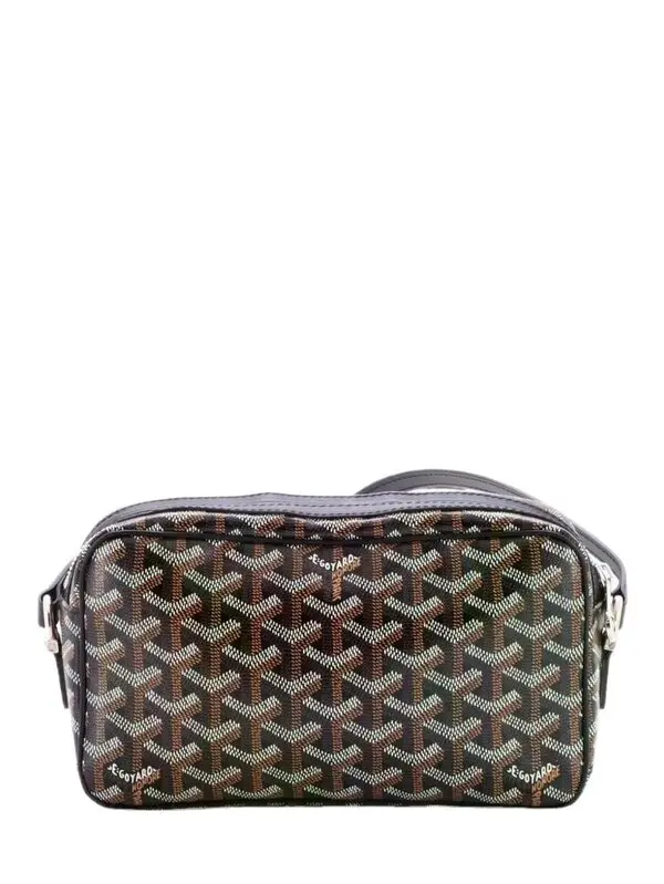 Goyard Cap Vert Bag Coated Canvas Crossbody Bag - Black