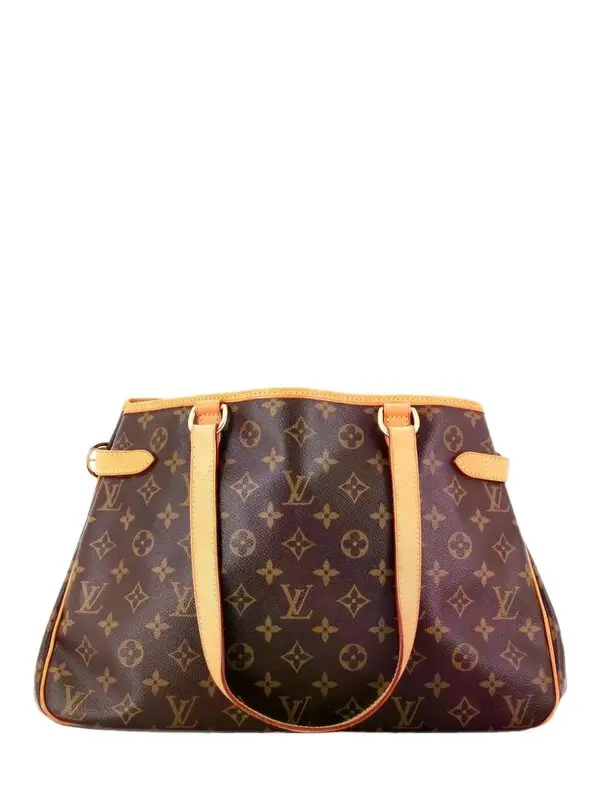 LOUIS VUITTON Monogram Canvas Batignolles Horizontal Tote Bag - Brown