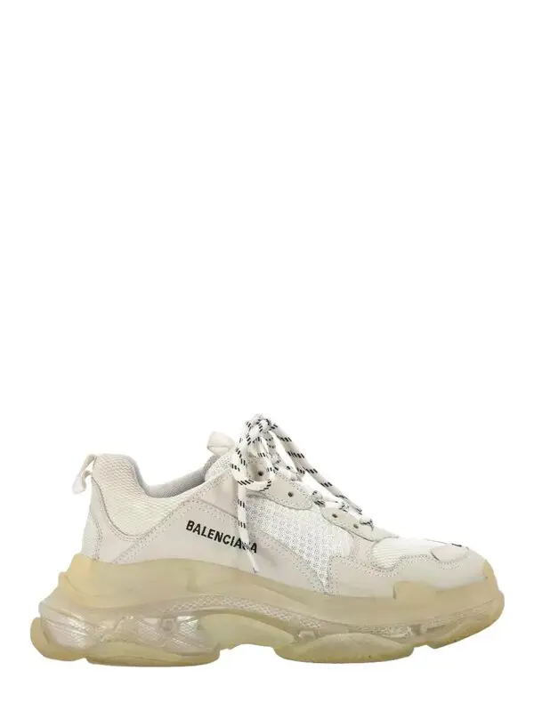 Balenciaga Triple S Sneakers With Logo Detail - Neutrals