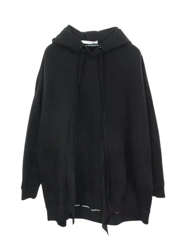 Givenchy Logo Print Hoodie - Black
