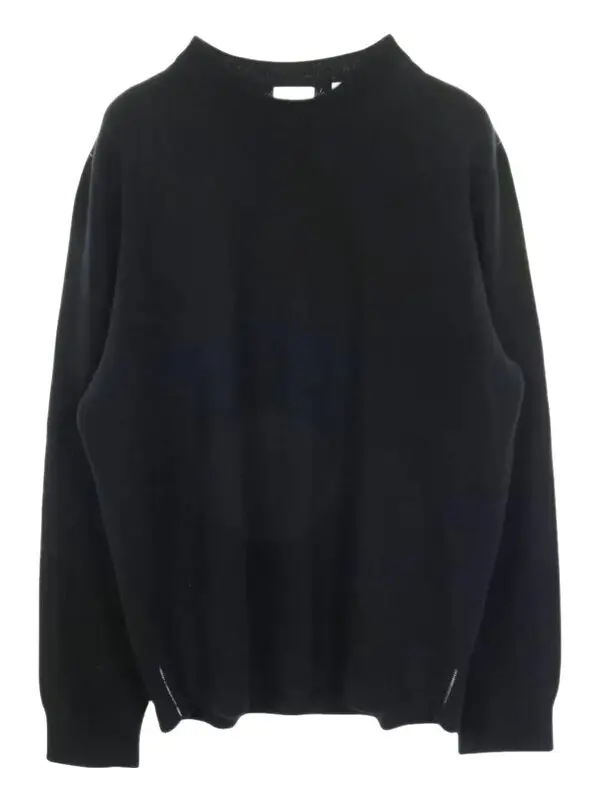 Burberry 2020s Crew-neck Cashmere Sweater - Black