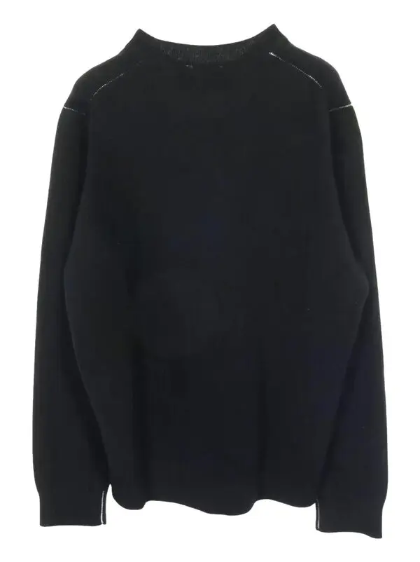 Burberry 2020s Crew-neck Cashmere Sweater - Black