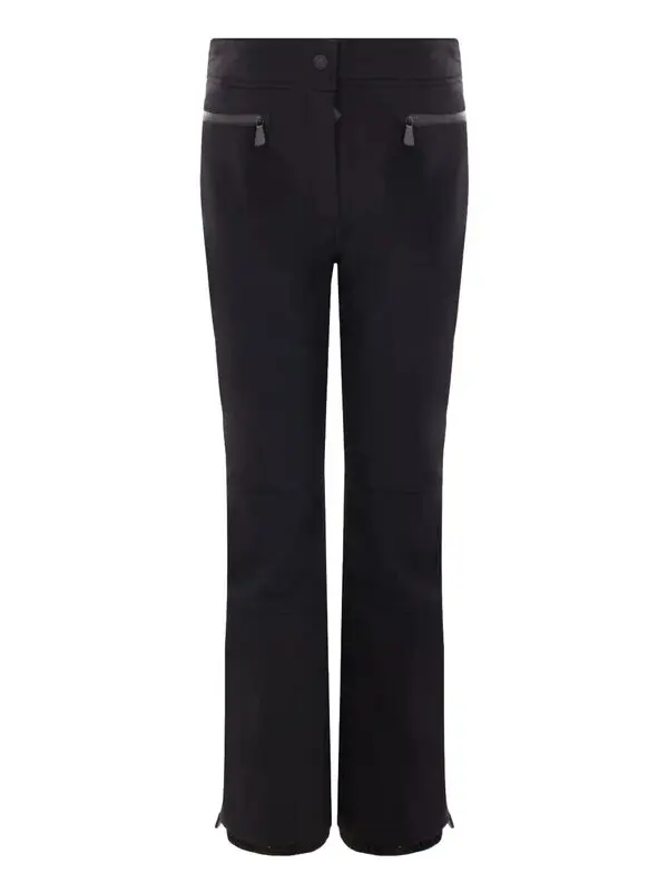 Moncler Logo-appliqué Ski Trousers - Black