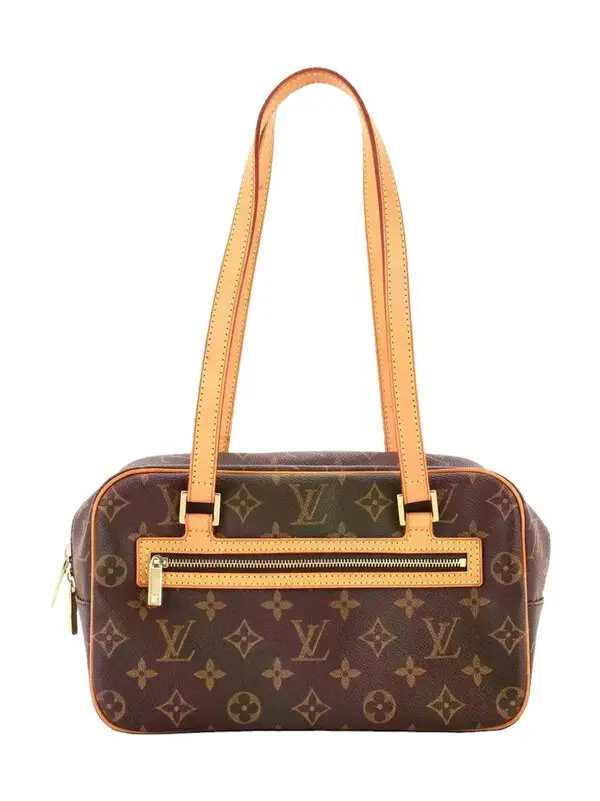 LOUIS VUITTON Monogram Canvas Mm Shoulder Bag - Brown