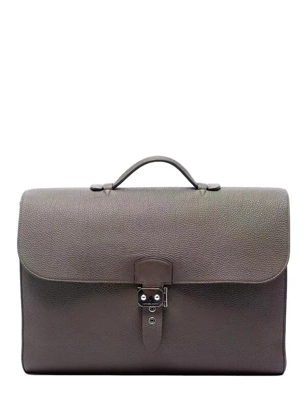 Hermès Togo Sac A Depeches 38 Business Bag - Brown