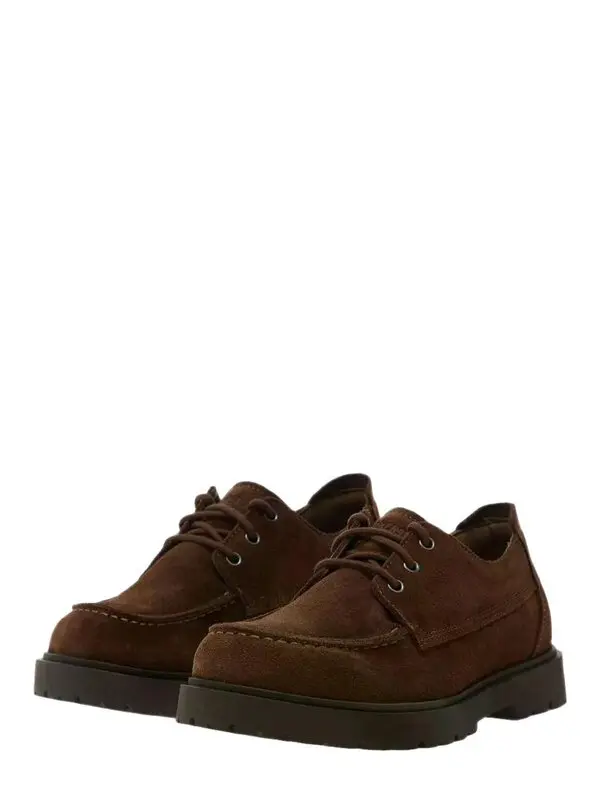 BIRKENSTOCK Highwood Suede Derby Moccasins - Brown