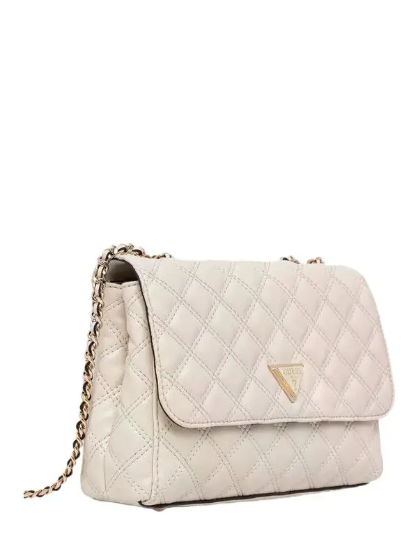 Guess Giully Quilted Cross Body Bag - Neutrals