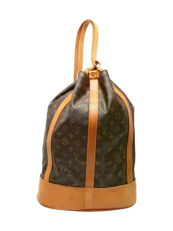 LOUIS VUITTON Monogram Randonnee Gm Backpack - Brown