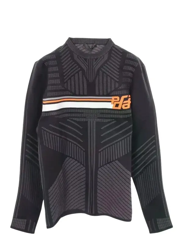 Prada Technical Knit Sweater - Black
