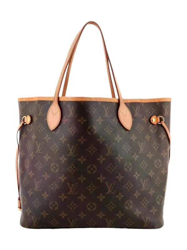 LOUIS VUITTON Monogram Canvas Mm Tote Bag - Brown