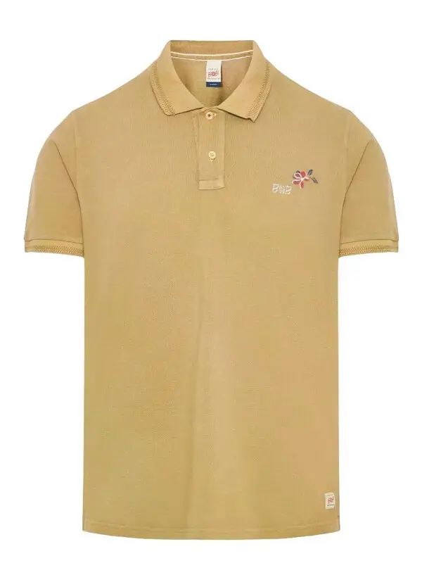 BOB Short-sleeve Piqué Polo Shirt - Neutrals