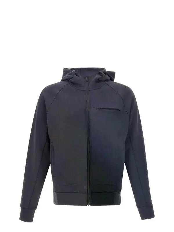 BLAUER. Shaw Raglan-sleeve Hoodie - Blue